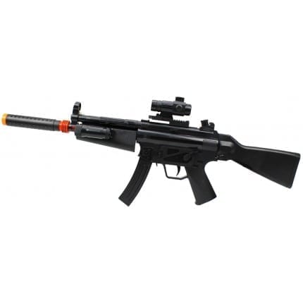 Kids Toy Military Assault Rifle Gun with Flashing Lights Sound ...